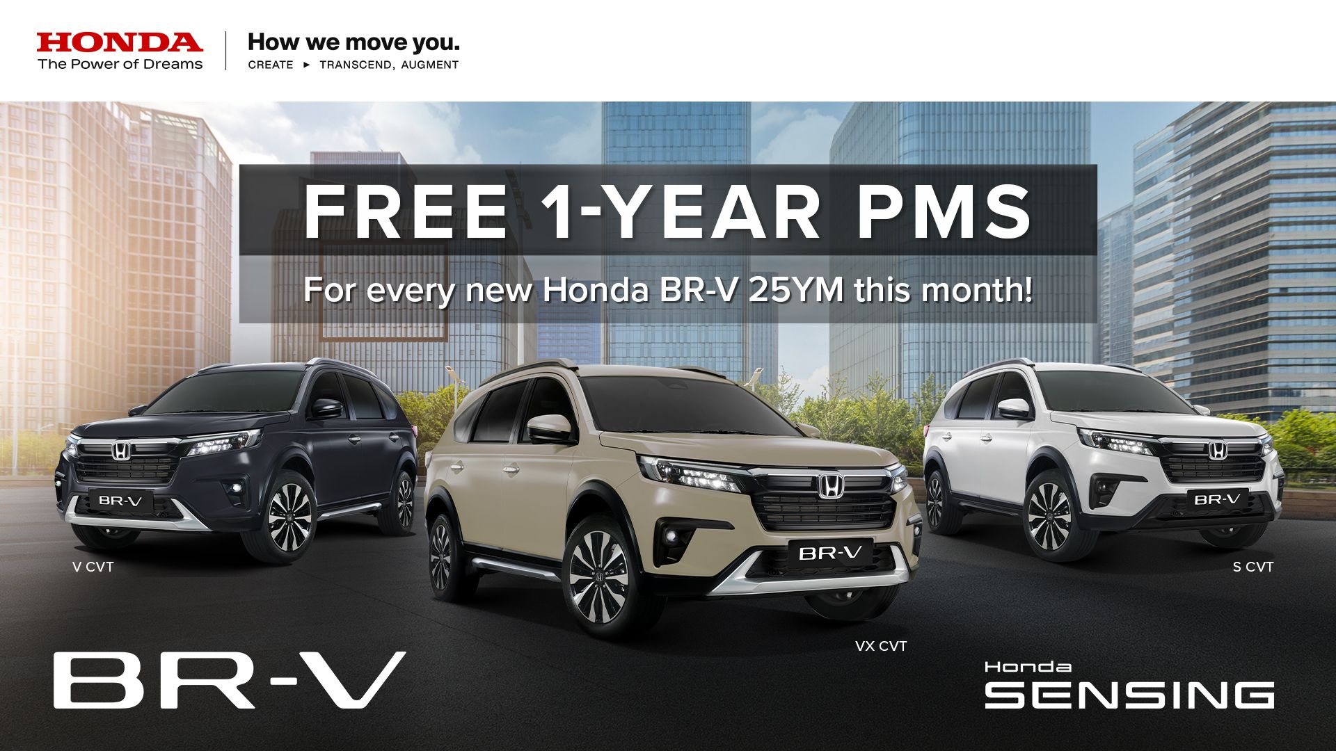 Honda Cars Philippines › Free 1 Year PMS for Every New Honda BR-V This ...