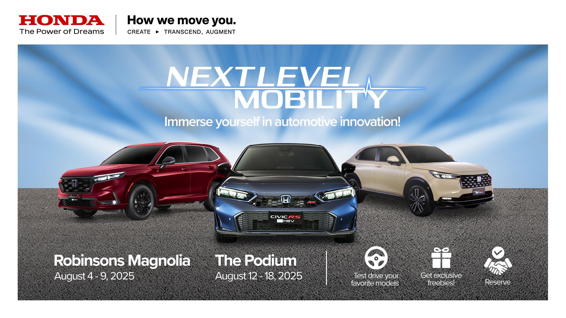 Honda Cars Philippines › HCPI Rolls Out Next Level Mobility Experience ...