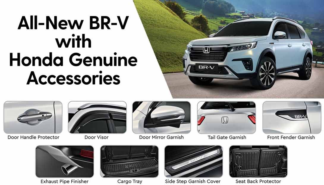 Honda wrv genuine accessories price list store