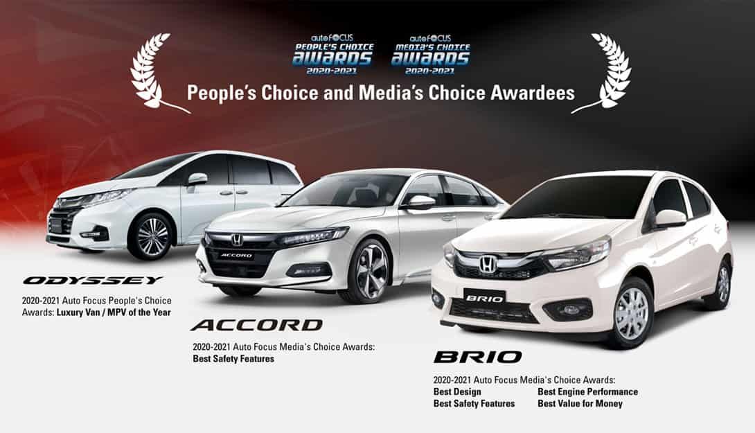 Honda Cars Philippines › Honda wins six awards from the 2020-2021 Auto ...