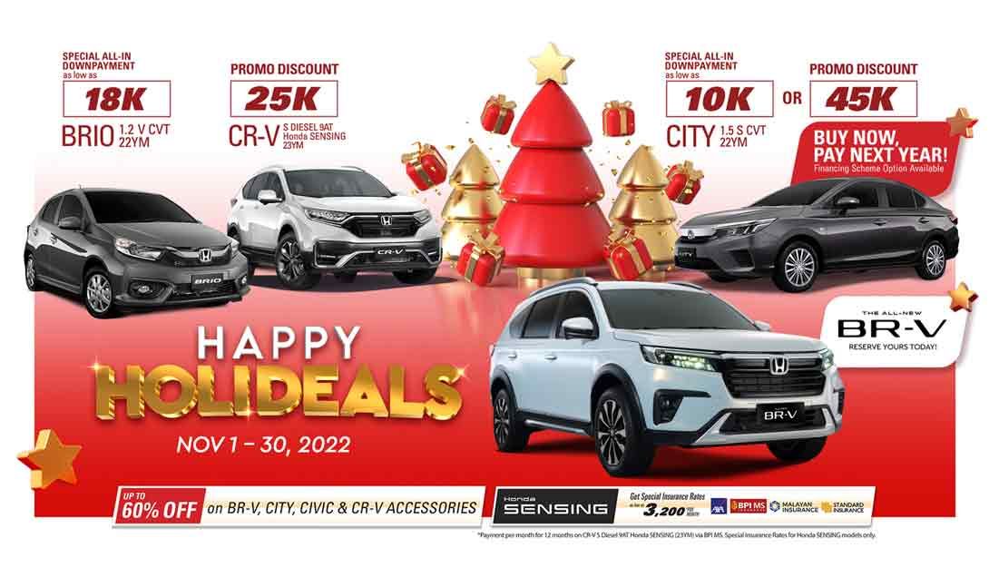 Honda Cars Philippines › Grab Honda’s holiday offerings with “Happy ...
