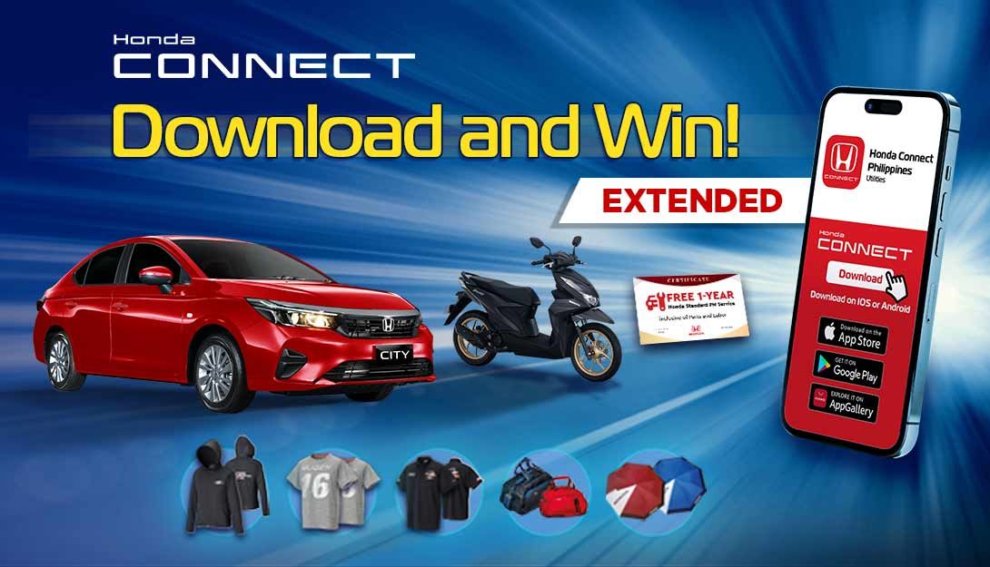 Honda Cars Philippines › Honda Cars’ Download and Win Raffle Extended ...