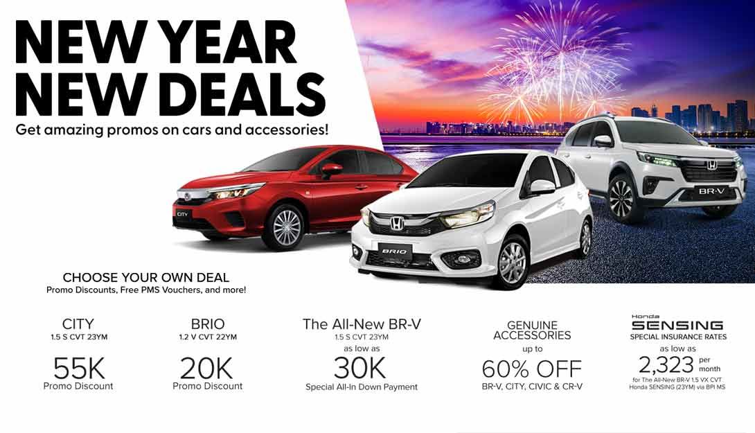 Honda Cars Philippines › Honda Cars PH extends “New Year, New Deals ...