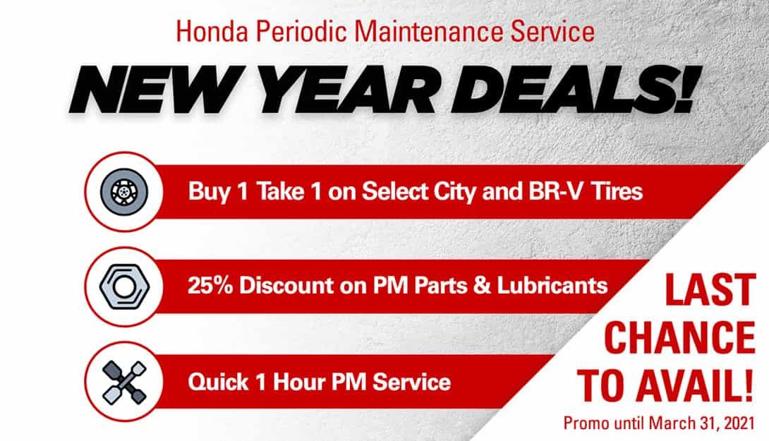 Honda Cars Philippines › Last chance to avail Honda’s service deals and ...