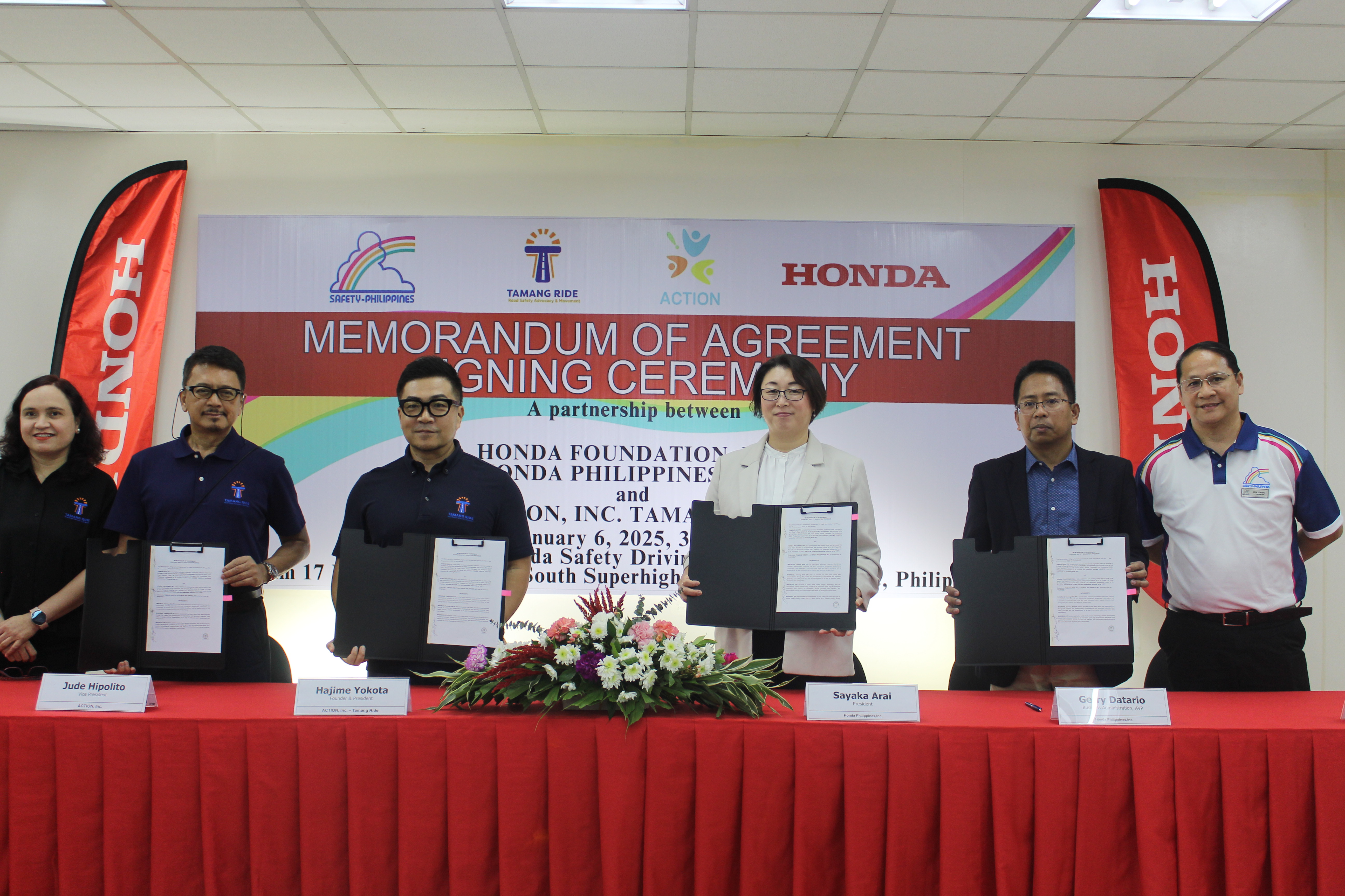 Honda Cars Philippines › Honda Partners with ACTION Tamang Ride PH to ...